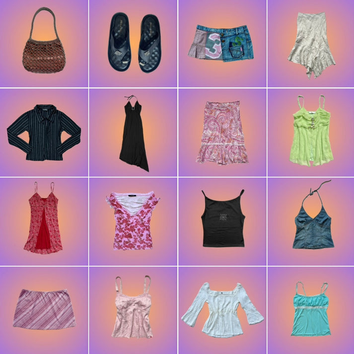 pliswholesale - Y2K MIX BUNDLE x35 PCS VINTAGE Y2K WHOLESALE